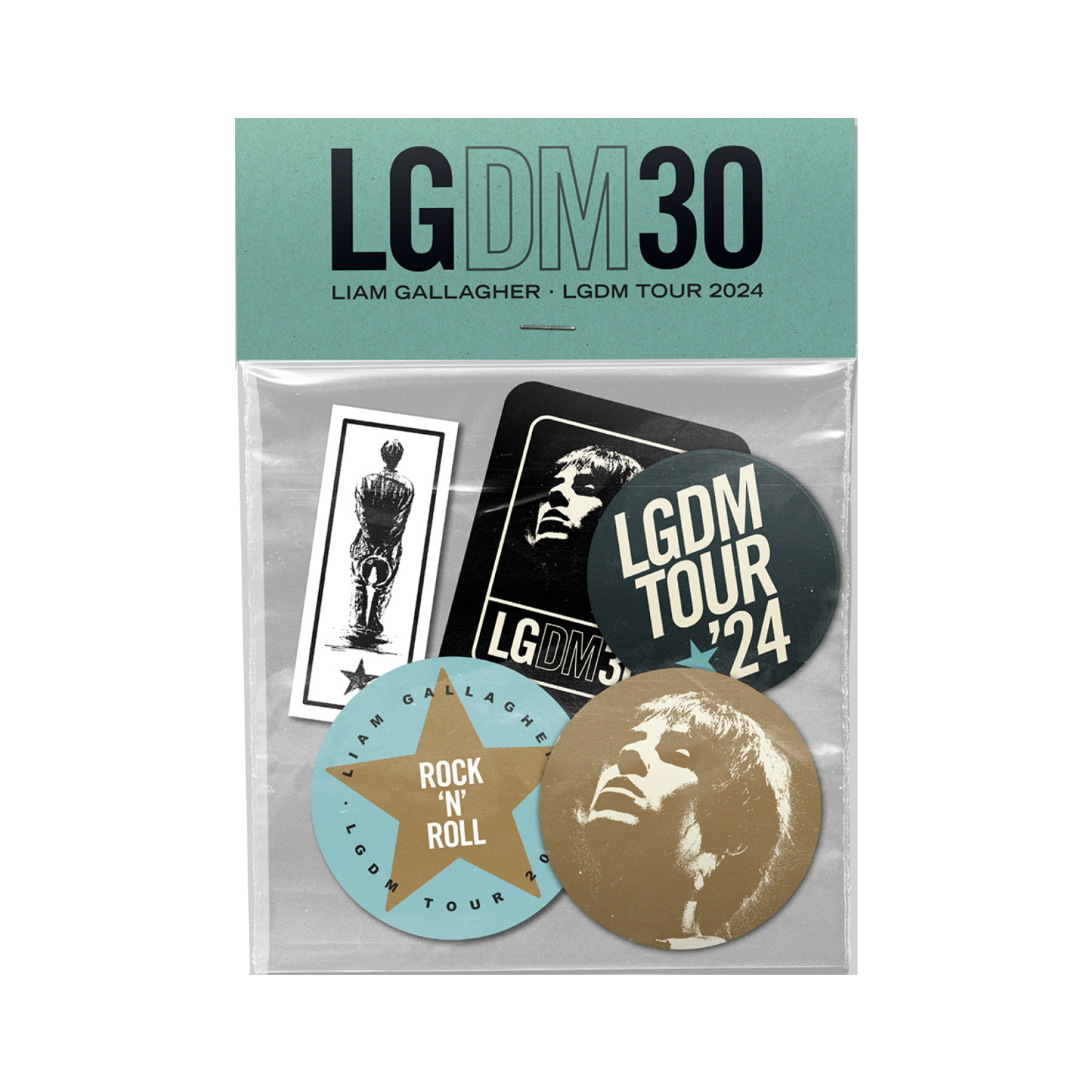 LGDM30 Sticker Set | Liam Gallagher Official Store