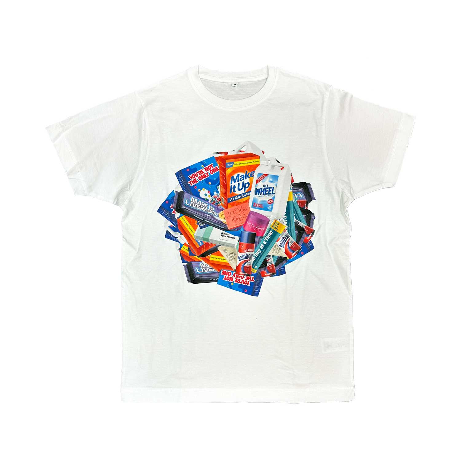 Gallagher Squire Album Cover White T-Shirt | Liam Gallagher John Squire