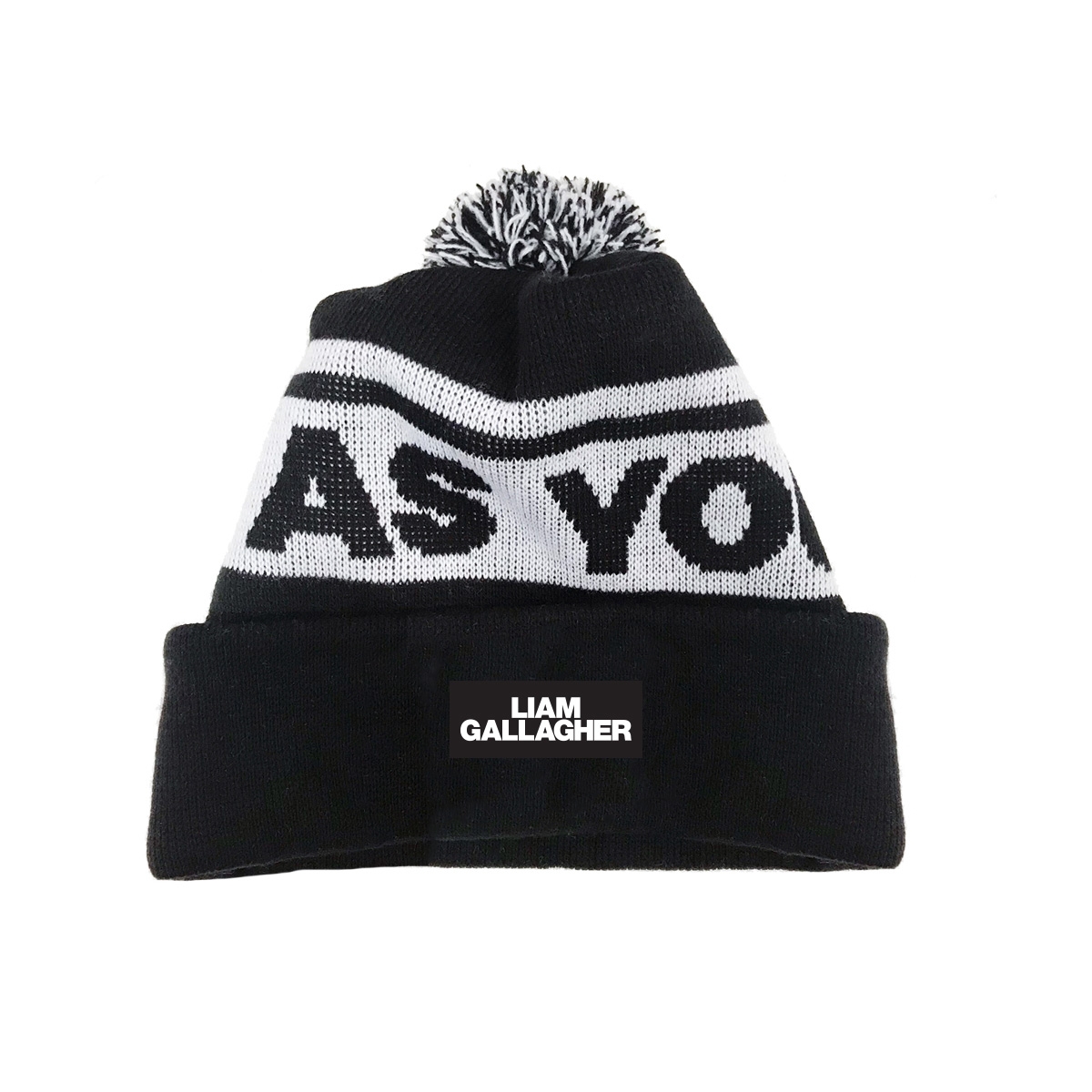 As You Were Knitted Bobble Hat | Liam Gallagher Official Store